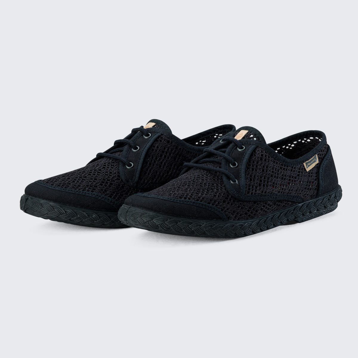 Pepa rejilla - black – Maians Footwear